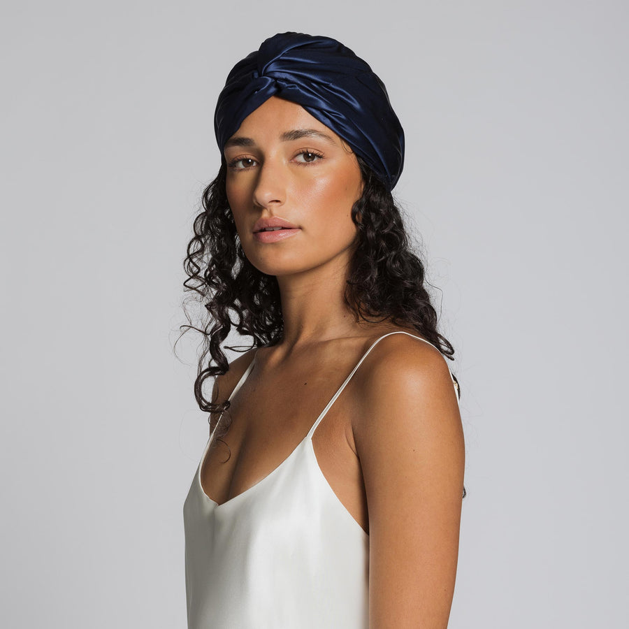 Organic Silver Ion Silk Hair Bonnet – Clementine Sleepwear