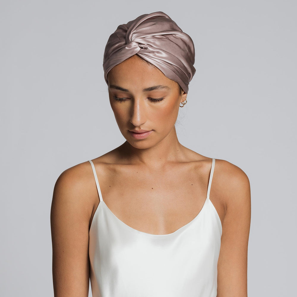 Organic Silver Ion Silk Hair Bonnet – Clementine Sleepwear