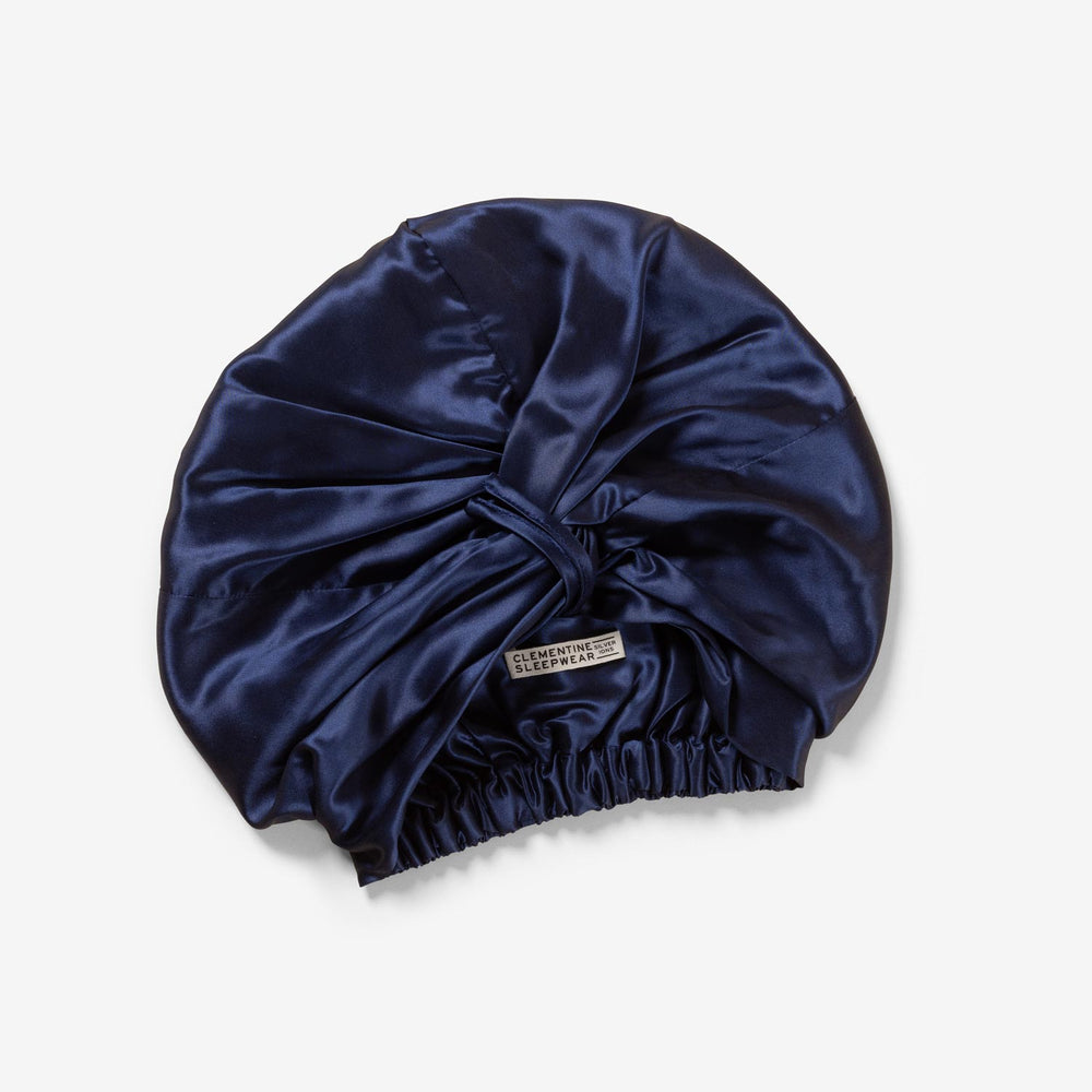 Organic Silver Ion Silk Hair Bonnet – Clementine Sleepwear