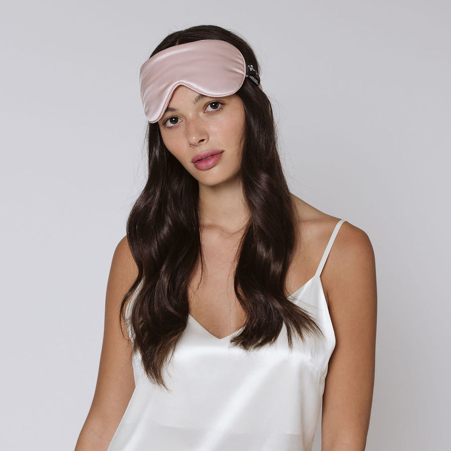 Organic Silk Sleep Mask | Clementine Sleepwear